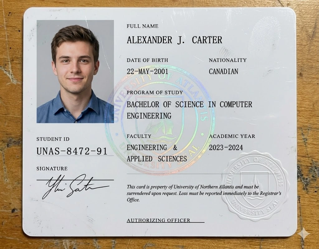 Extract Student ID Card Data into Excel — No Per-University Templates ...